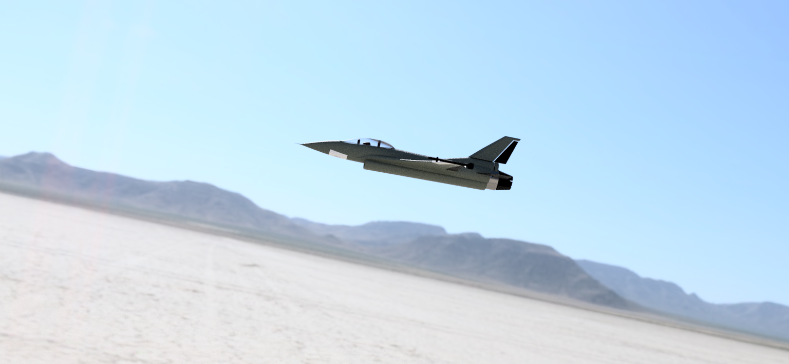 F-16 喷气式飞机_IGES_模型图纸下载 – 懒石网