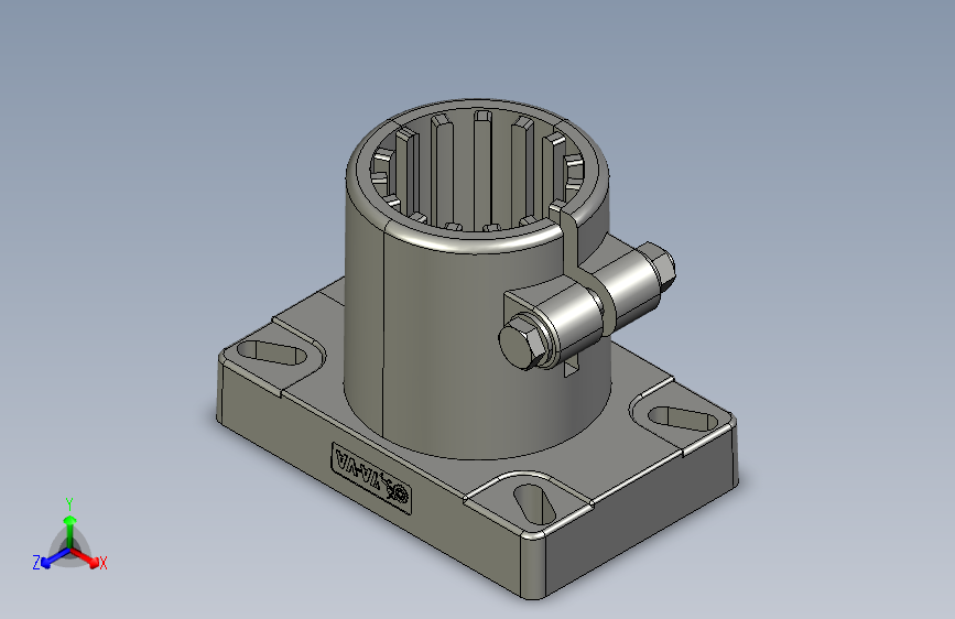 FS-50.9-C2大支撑架_STEP_模型图纸下载 – 懒石网