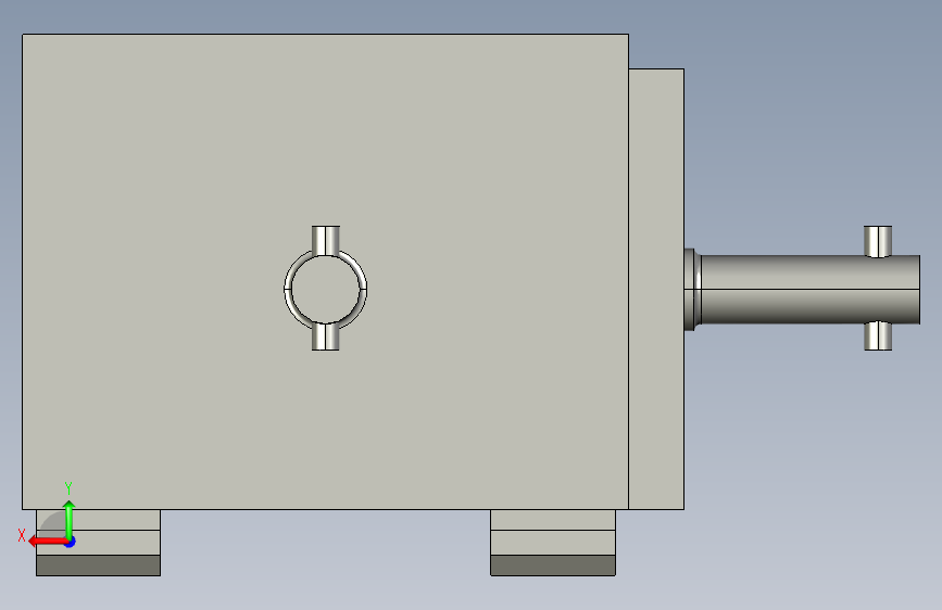 YCFW90-C1转向盒_STEP_模型图纸下载 – 懒石网