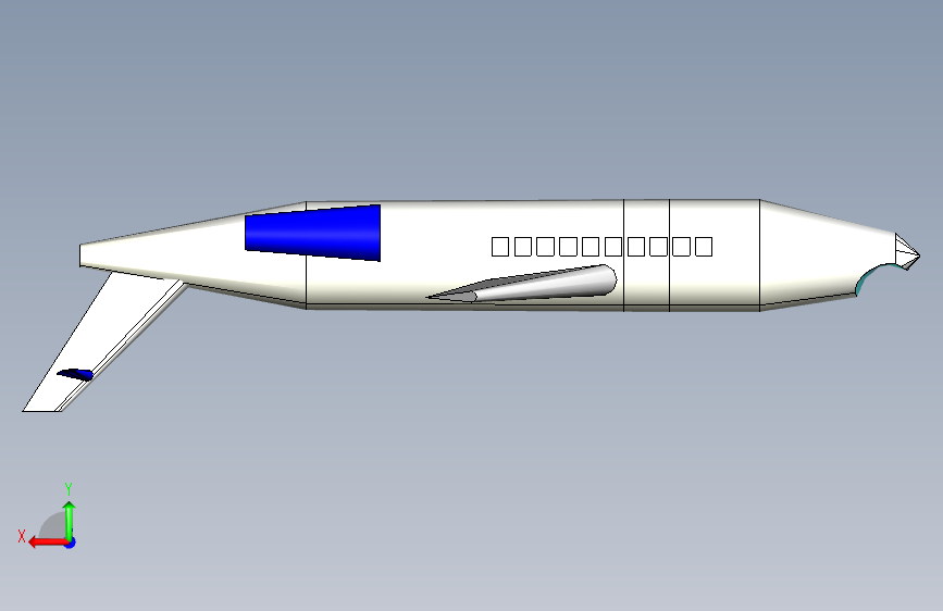 飞机_CATIA _模型图纸下载 – 懒石网