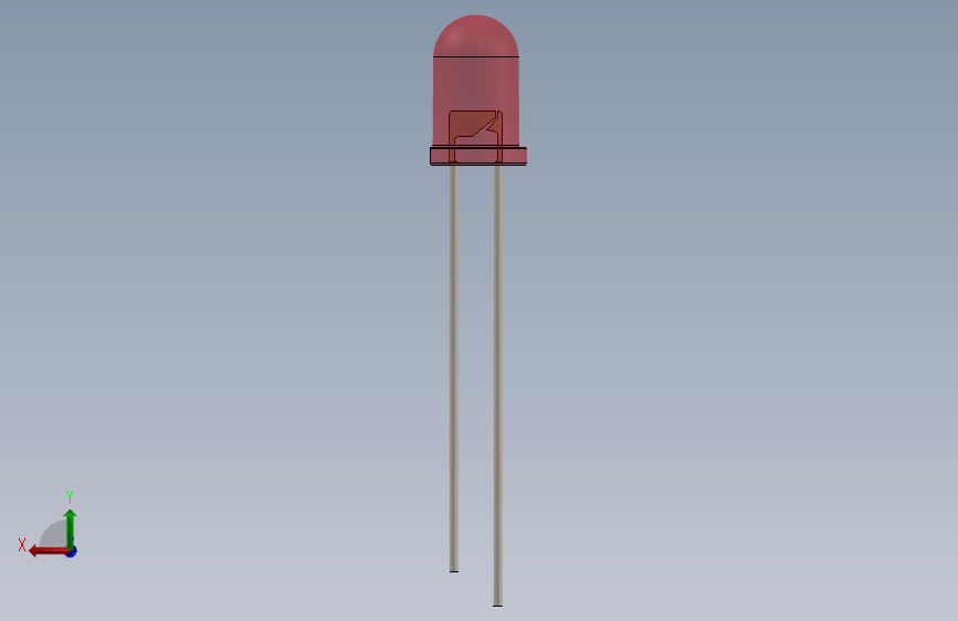 红色LED_SOLIDWORKS 2021_模型图纸下载 – 懒石网