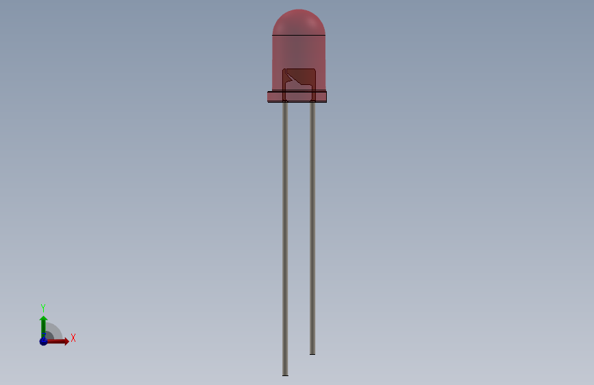 红色LED_SOLIDWORKS 2021_模型图纸下载 – 懒石网