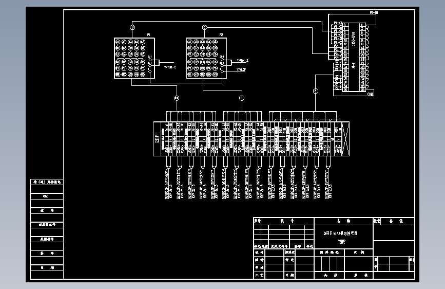 plc柜设计图_AutoCAD 2004_模型图纸下载 – 懒石网