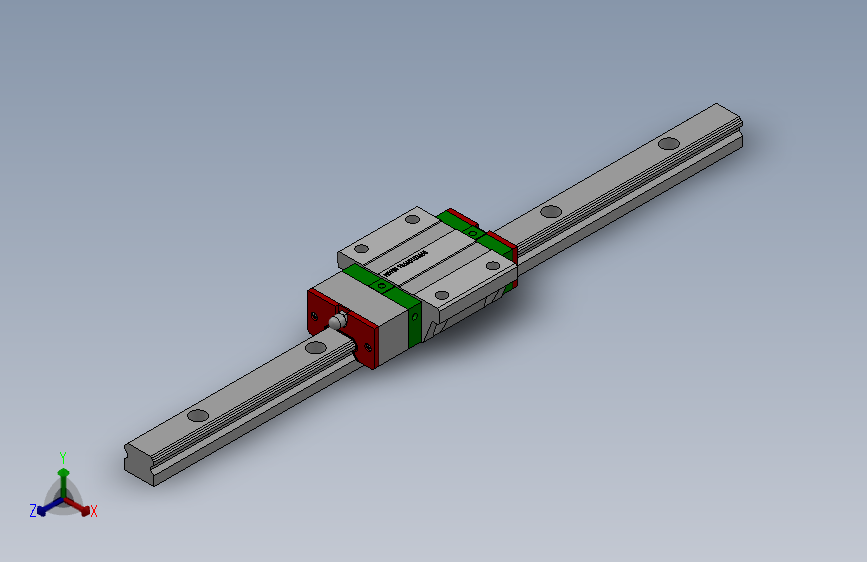 上银直线导轨线性滑轨EGW-SA╱EGW-CA[EGW25CAE1R300EZ0CI＋E2╱RC]_SOLIDWORKS 2018_模型图纸 ...