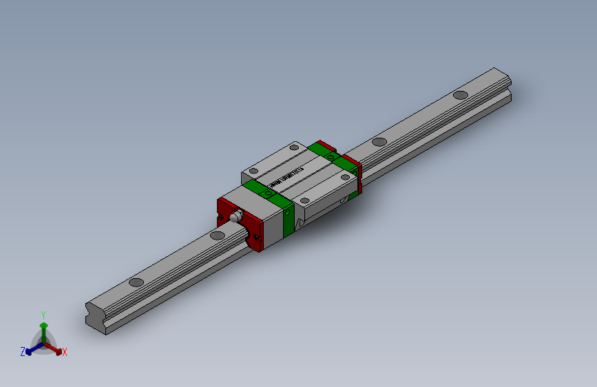 上银直线导轨线性滑轨QHW-CB╱QHW-HB[QHW15CBE1R300EZ0CI＋E2╱RC]_SOLIDWORKS 2018_模型图纸 ...