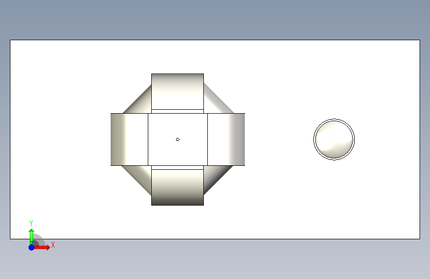 带防风罩的烟囱帽_STEP_模型图纸下载 – 懒石网