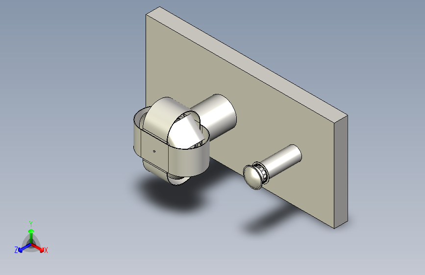 带防风罩的烟囱帽_STEP_模型图纸下载 – 懒石网