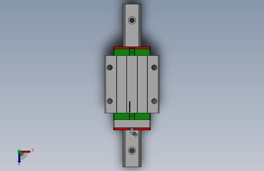 上银直线导轨线性滑轨HGW-CA╱HGW-HA[HGW35HAE1R300EZ0CI＋E2╱RC]_SOLIDWORKS 2018_模型图纸 ...