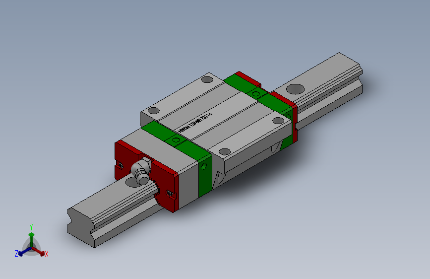 上银直线导轨线性滑轨QHW-CB╱QHW-HB[QHW25HBE1R300EZ0CI＋E2╱RC]_SOLIDWORKS 2018_模型图纸 ...