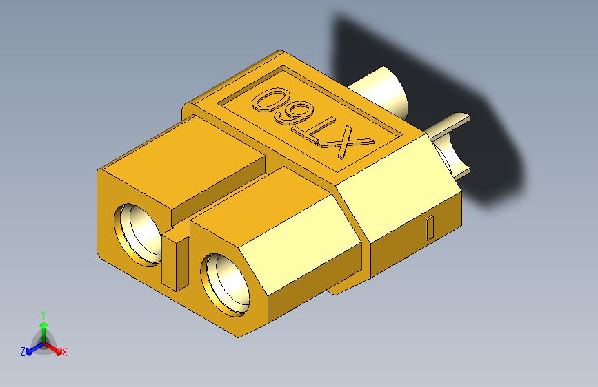 3D model PDB-XT60_模型下载 – 懒石网