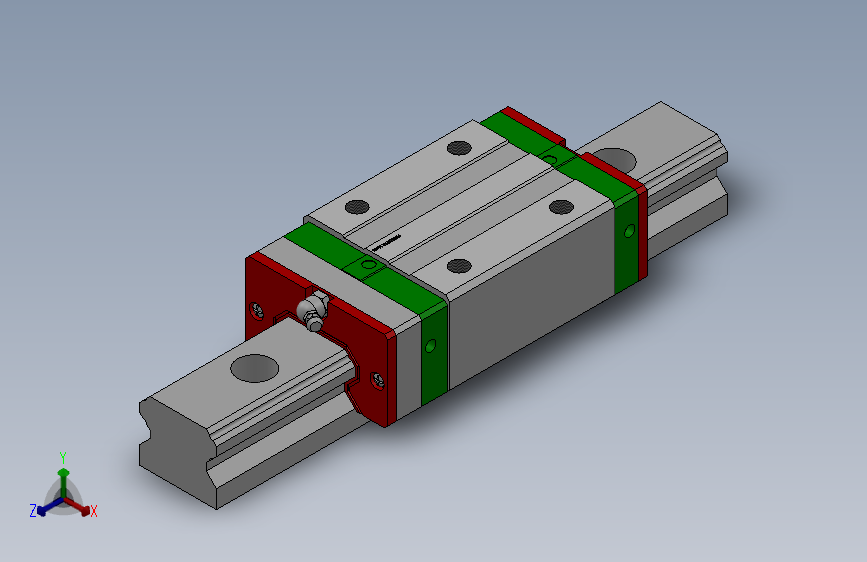 上银直线导轨线性滑轨HGL-CA╱HGL-HA[HGL30CAE1R300EZ0CI＋E2╱RC]_SOLIDWORKS 2018_模型图纸 ...