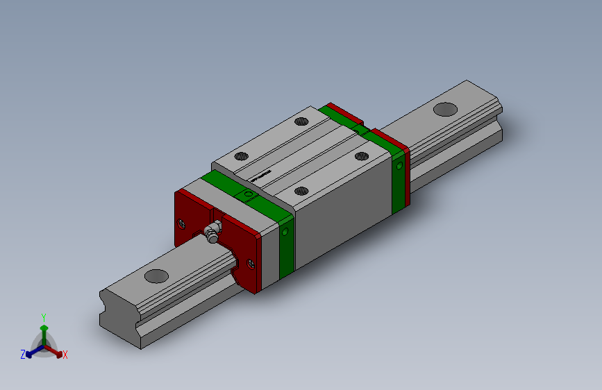 上银直线导轨线性滑轨QHH-CA╱QHH-HA[QHH45CAE1R300EZ0CI＋E2╱RC]_SOLIDWORKS 2018_模型图纸 ...