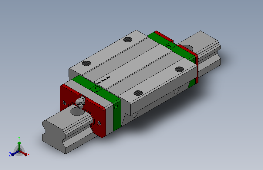 上银直线导轨线性滑轨QHW-CC╱QHW-HC[QHW30HCE1R300EZ0CI＋E2╱RC]_SOLIDWORKS 2018_模型图纸 ...