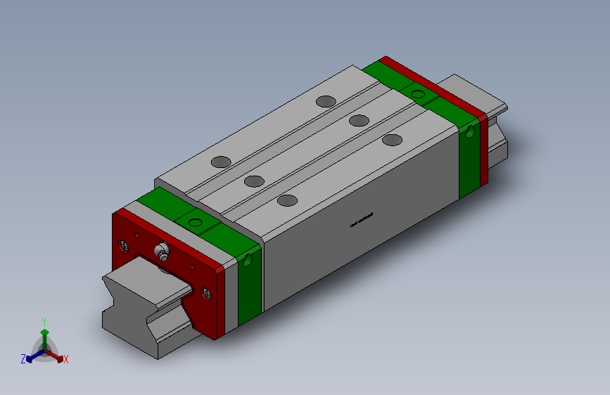 上银直线导轨线性滑轨RGH-CA╱RGH-HA[RGH65HAE1R400EZ0CI＋E2╱RC]_SOLIDWORKS 2018_模型图纸 ...