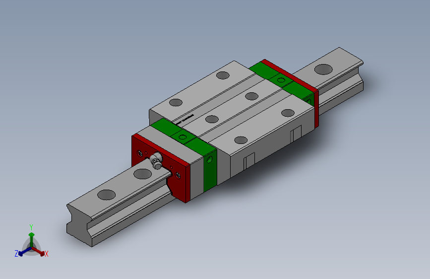 上银直线导轨线性滑轨HGW-CC╱HGW-HC[HGW15CCE1R300EZ0CI＋E2╱RC]_SOLIDWORKS 2018_模型图纸 ...