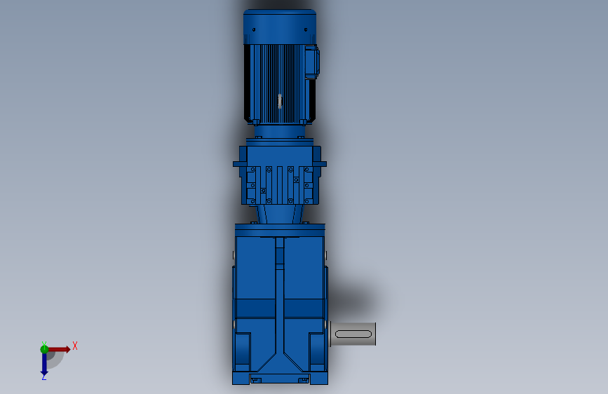 K67R37组合式螺旋锥齿轮减速机[K67R37-Y0.18-4P-272-M1-0°-A]_3363_SOLIDWORKS 2020_模型 ...