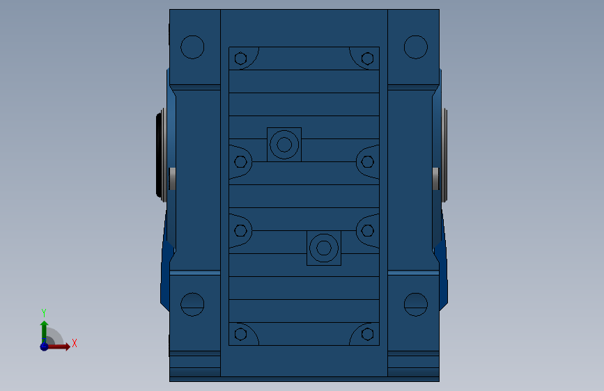KAB57R37组合式螺旋锥齿轮减速机[KAB57R37-Y0.18-4P-166-M1-0°-A]_3221_SOLIDWORKS 2020 ...