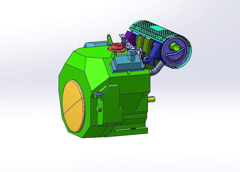 本田双缸汽油发动机GX660_STEP _模型图纸下载 – 懒石网