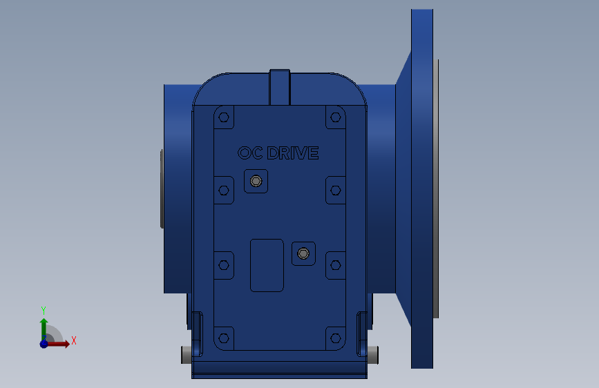 KVF..IEC..系列斜齿轮-伞齿轮减速机[KVF47-5.81╱M2╱A╱IEC71B5]_9256_SOLIDWORKS 2010_模型 ...
