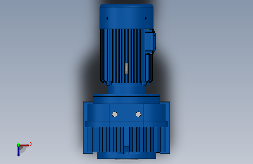 FA57空心轴安装平行轴斜齿轮减速机[FA57-Y0.18-4P-127.27-M1-0°]_1919_SOLIDWORKS 2020_模型 ...