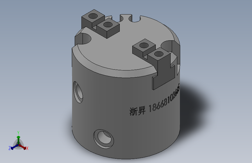 MHS2-（16～25D）系列气爪（平行开闭型）[MHS2-20D]_SOLIDWORKS 2018_模型图纸下载 – 懒石网
