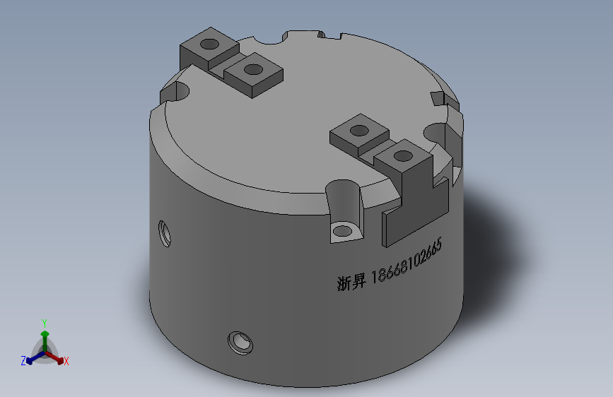 MHS2-（50～63D）系列气爪（平行开闭型）[MHS2-63D]_SOLIDWORKS 2018_模型图纸下载 – 懒石网