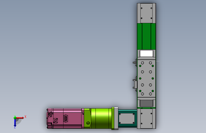 M80-50-L-D-G_-P750W-N-S3_SOLIDWORKS 2018_模型图纸下载 – 懒石网