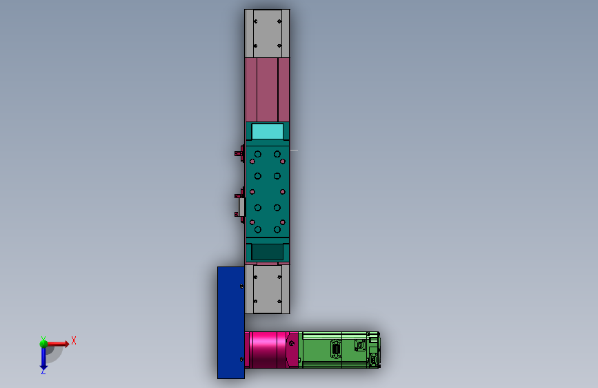 M80-50-L-P-G_-P400W-N-S3_SOLIDWORKS 2018_模型图纸下载 – 懒石网