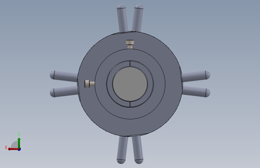 轴固定轮 Solidworks 2018 模型图纸下载 懒石网