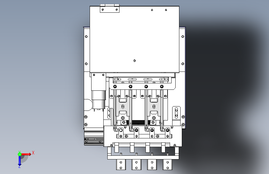 658 托举式供料机_SOLIDWORKS 2019_模型图纸下载 – 懒石网