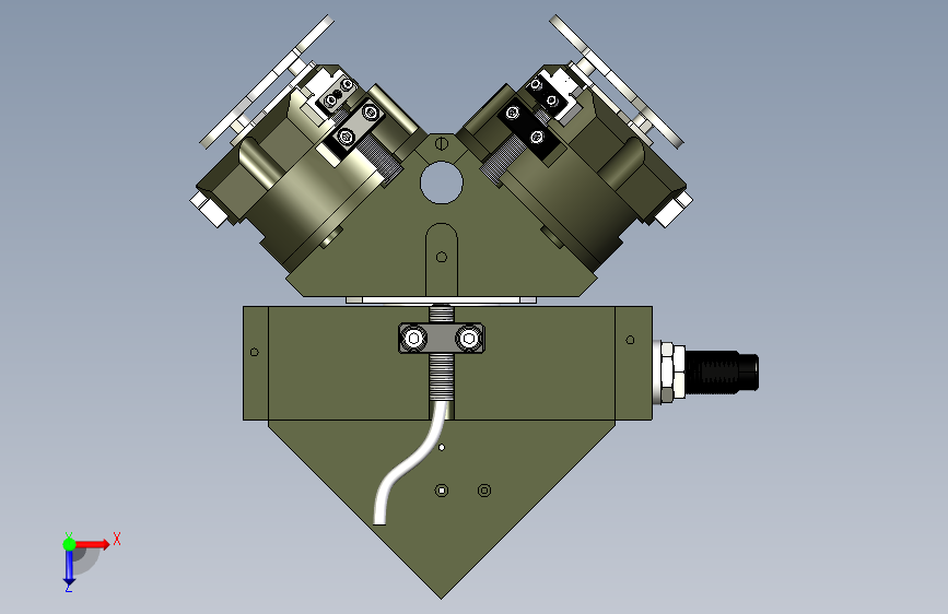 696 SSU25-AF46-30桁架专用组合气爪斗山等各大机床配套桁架专用_STEP_模型图纸下载 – 懒石网