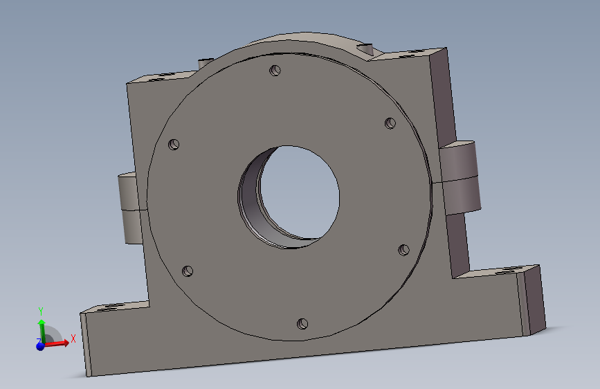 22330轴承座_SOLIDWORKS 2012_模型图纸下载 – 懒石网