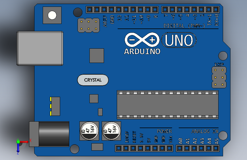 arduino_SOLIDWORKS 2017_模型图纸下载 – 懒石网