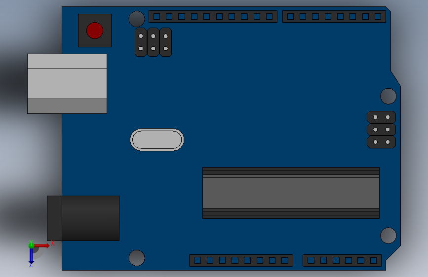 Arduino_SOLIDWORKS 2016_模型图纸下载 – 懒石网