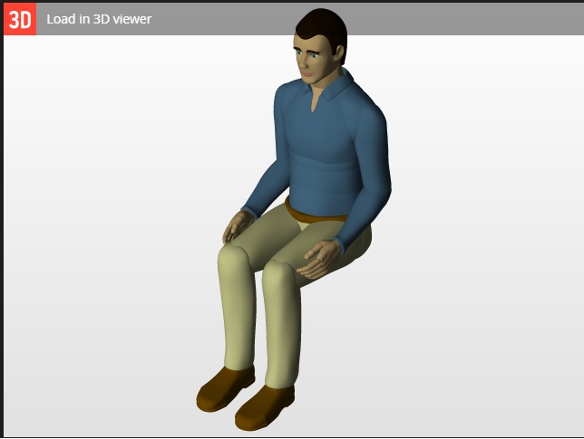 人体模型_SOLIDWORKS 2012_模型图纸下载 – 懒石网