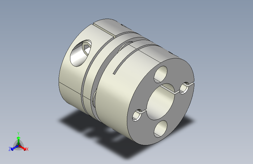 CXJS-C-D25-d8-e8联轴器_STEP_模型图纸下载 – 懒石网