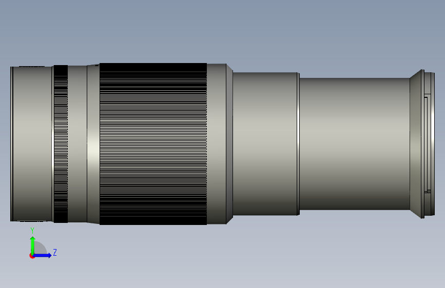 尼康DX 50-250-f4.5-6.3镜头_STEP_模型图纸下载 – 懒石网