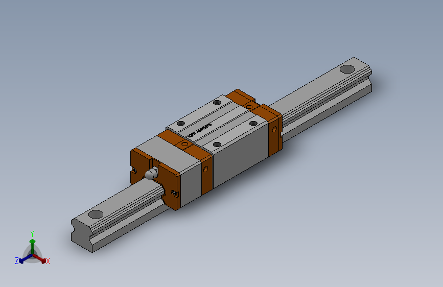 MSA-S╱LS直线导轨[MSA65LSE1R500EZ0CI＋E2╱RC]_SOLIDWORKS 2018_模型图纸下载 – 懒石网