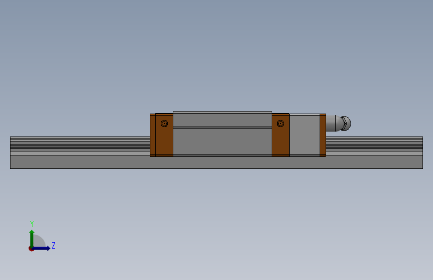 MSB-TS╱S直线导轨[MSB20SE1R200EZ0CI＋E2╱RC]_SOLIDWORKS 2018_模型图纸下载 – 懒石网