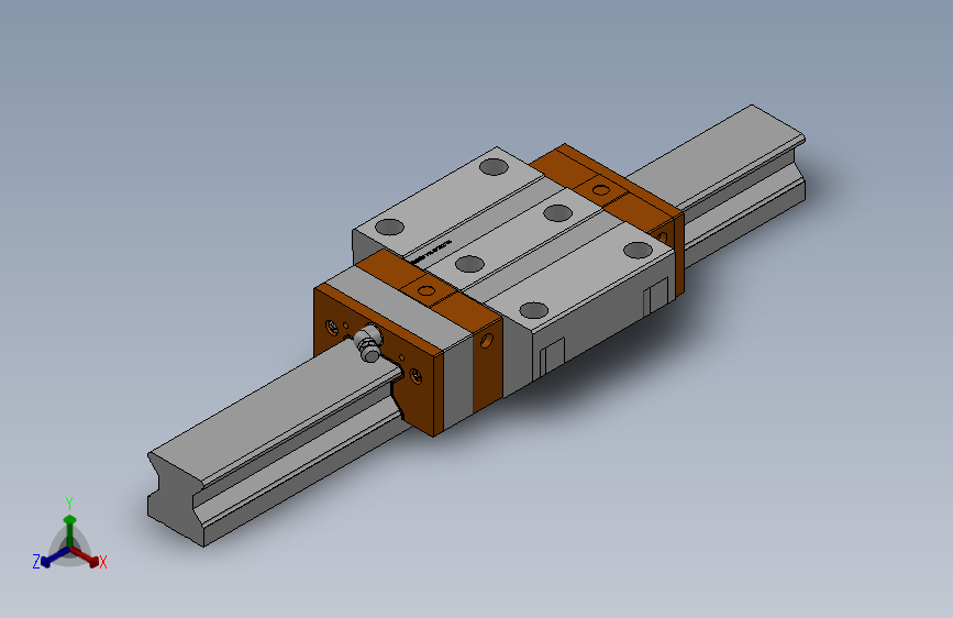 MSR-E╱LE直线导轨[MSR30E1T300Z0CI＋E2╱RC]_SOLIDWORKS 2018_模型图纸下载 – 懒石网