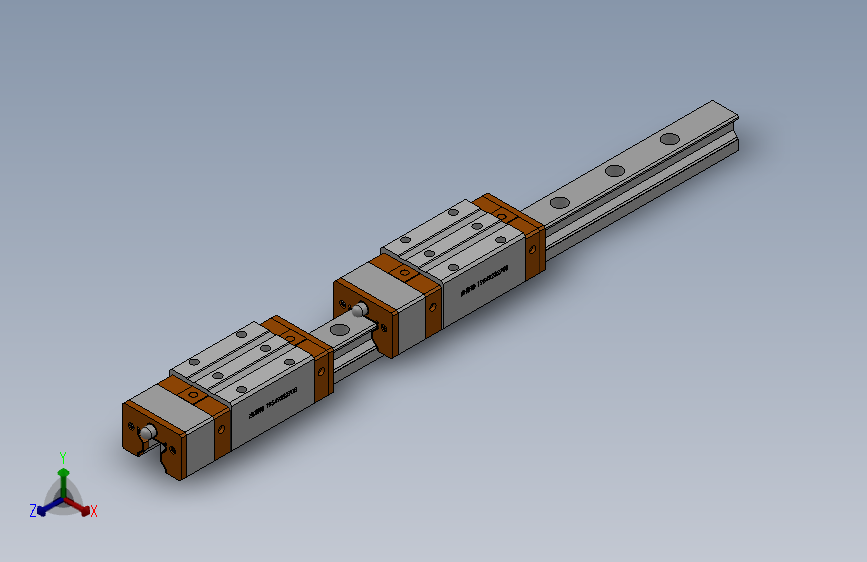 MSR-S╱LS直线导轨[MSR15SE2R300EZ0CI＋E2╱RC]_SOLIDWORKS 2018_模型图纸下载 – 懒石网