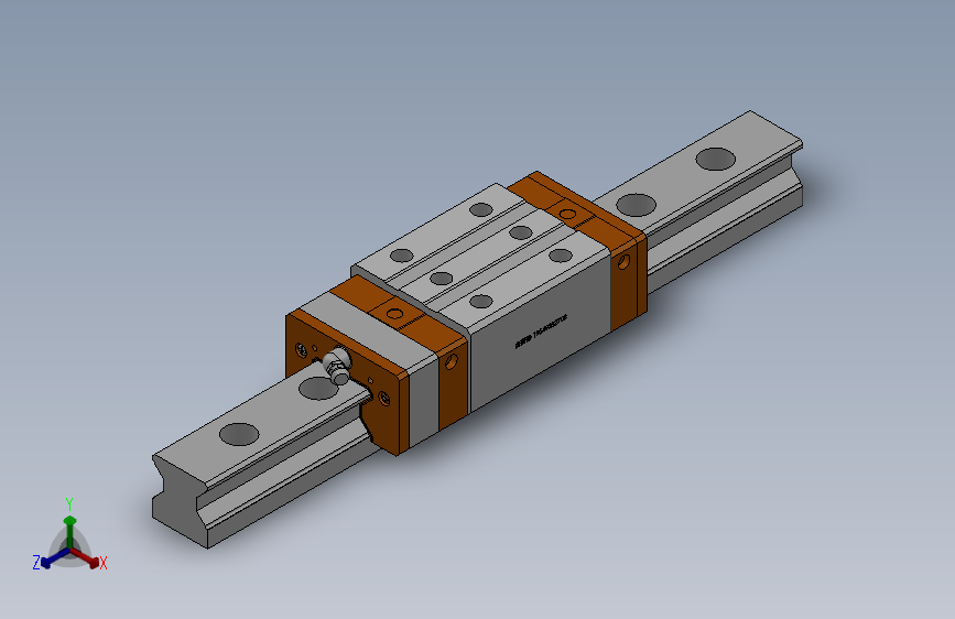 MSR-S╱LS直线导轨[MSR30SE1R300EZ0CI＋E2╱RC]_SOLIDWORKS 2018_模型图纸下载 – 懒石网