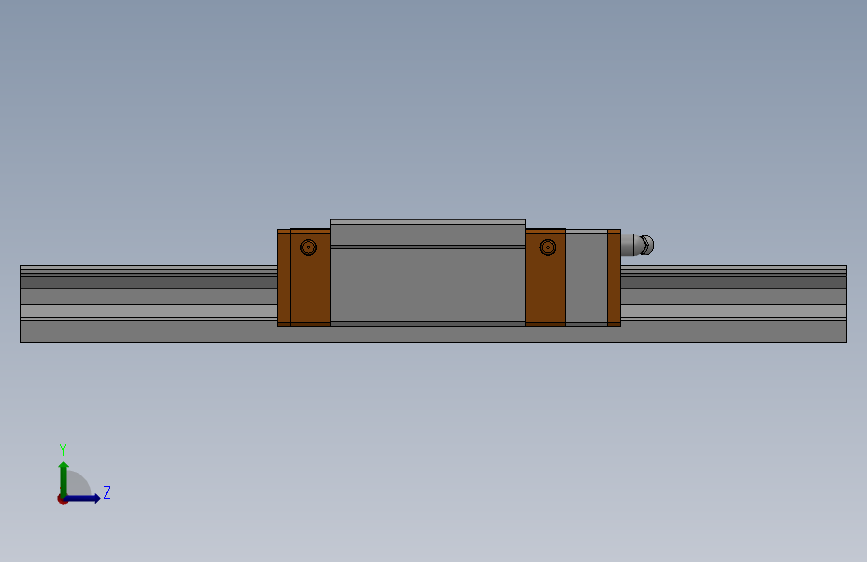 MSR-S╱LS直线导轨[MSR30SE1R300EZ0CI＋E2╱RC]_SOLIDWORKS 2018_模型图纸下载 – 懒石网