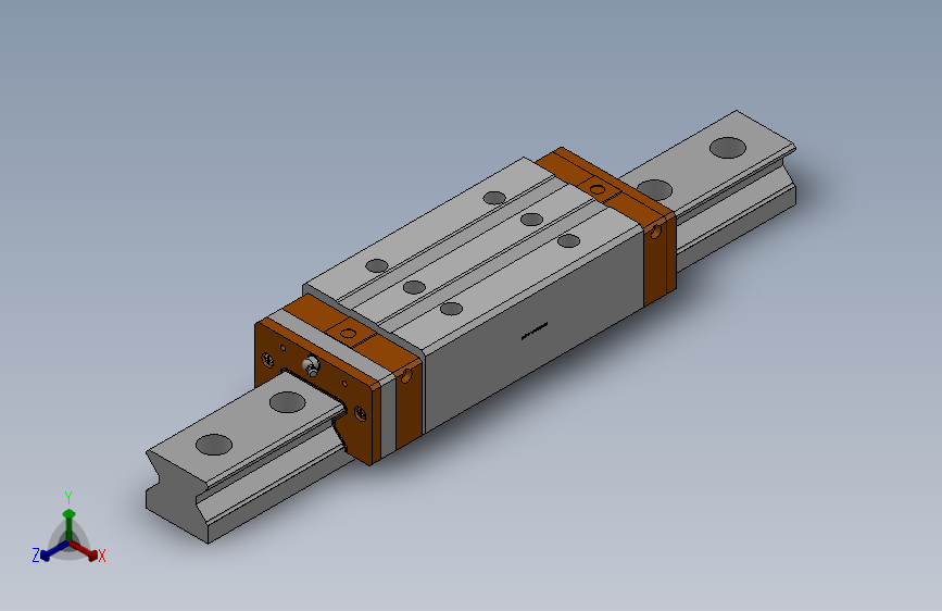 MSR-S╱LS直线导轨[MSR65LSE1R600EZ0CI＋E2╱RC]_SOLIDWORKS 2018_模型图纸下载 – 懒石网