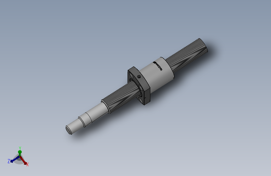 杰斯特滚珠丝杆SFNI╱SFI系列[SFIR3210-4-D]_SOLIDWORKS 2018_模型图纸下载 – 懒石网
