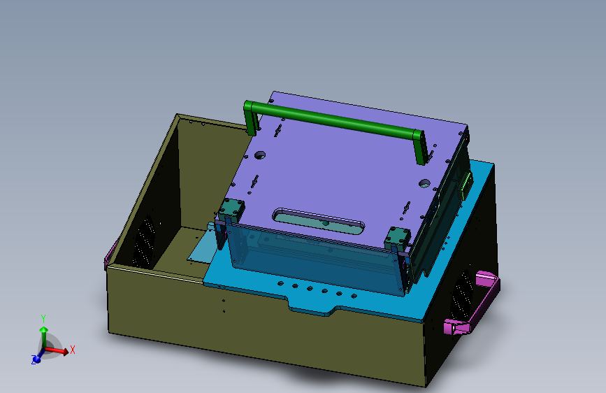91 FCT测试架_SOLIDWORKS 2021_模型图纸下载 – 懒石网