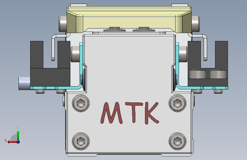 内嵌式螺杆 GTH4-42闭环步进[GTH4-L5-300-BC-42-C2-N]丝杆滑台模组_SOLIDWORKS 2018_模型图纸下载 – 懒石网
