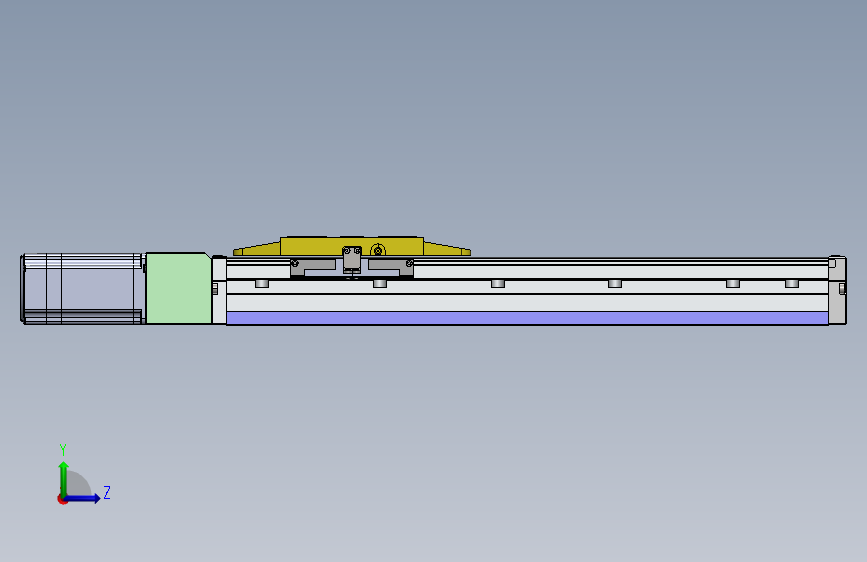 内嵌式螺杆 GTH12-60闭环步进[GTH12-L10-300-BC-60-C2-P]丝杆滑台模组_SOLIDWORKS 2018_模型图纸 ...