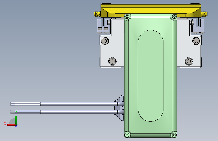 内嵌式螺杆 GTH12-60闭环步进[GTH12-L10-300-BM-60-C2-N]丝杆滑台模组_SOLIDWORKS 2018_模型图纸 ...
