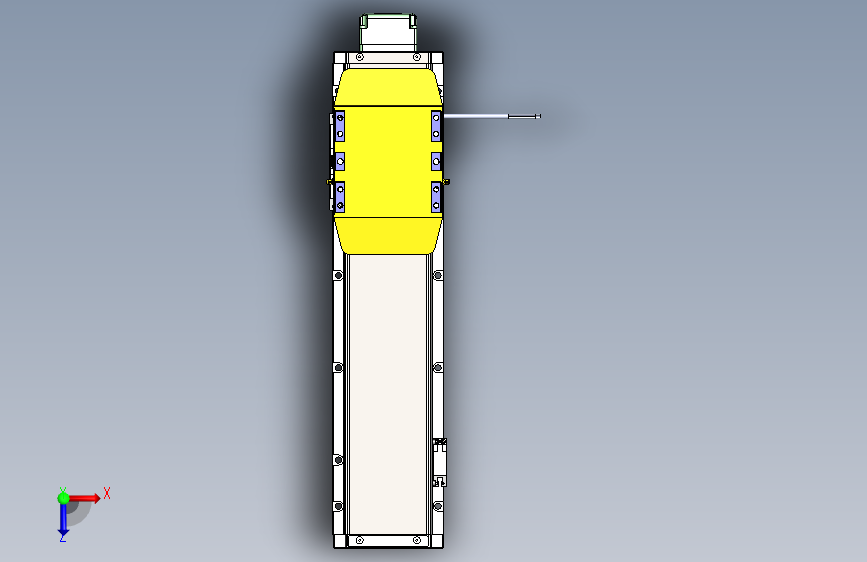 内嵌式螺杆 GTH12-60闭环步进[GTH12-L10-300-BM-60-C2-N]丝杆滑台模组_SOLIDWORKS 2018_模型图纸 ...